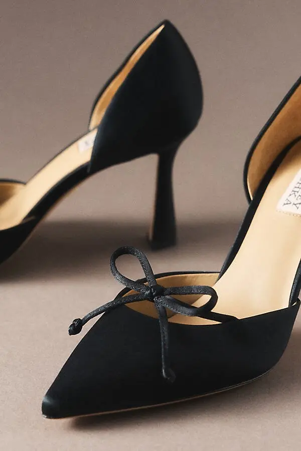 Badgley Mischka Olympic D'orsay Pumps - Black
