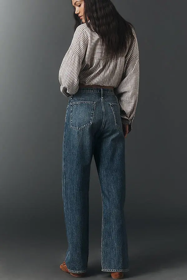 Rag & Bone Phoebe Drawstring Wide-leg Jeans - Delcan