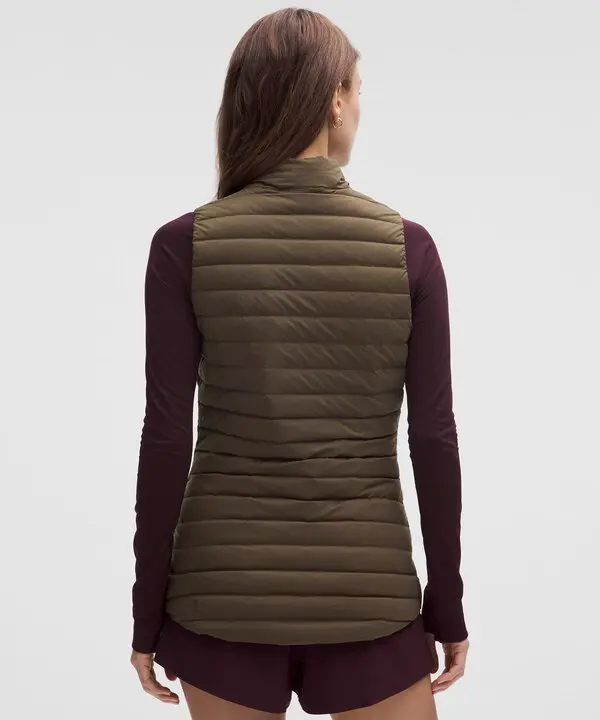 Lululemon Packable Down Vest - Olive Brown