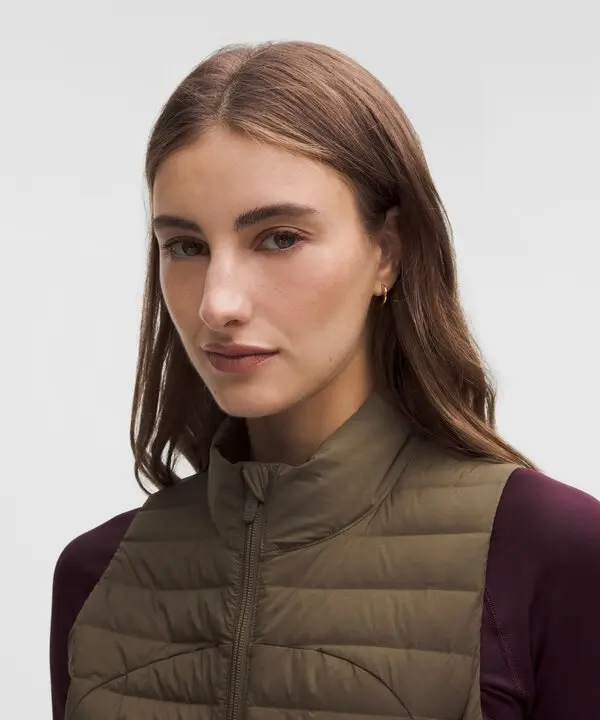 Lululemon Packable Down Vest - Olive Brown