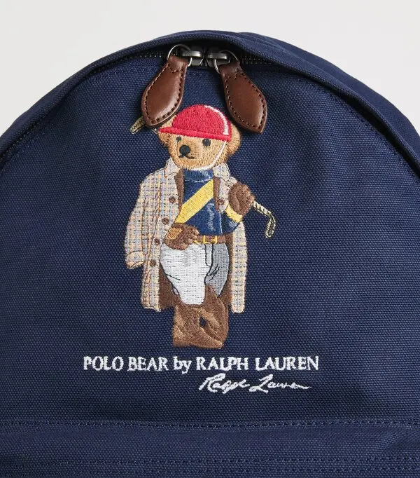 Polo Ralph Lauren Cotton Canvas Polo Bear Backpack