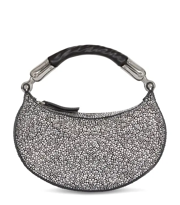 Balmain Mini Embellished Top-handle Bag