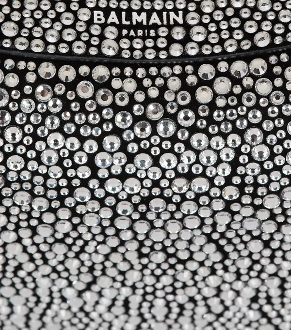 Balmain Mini Embellished Top-handle Bag