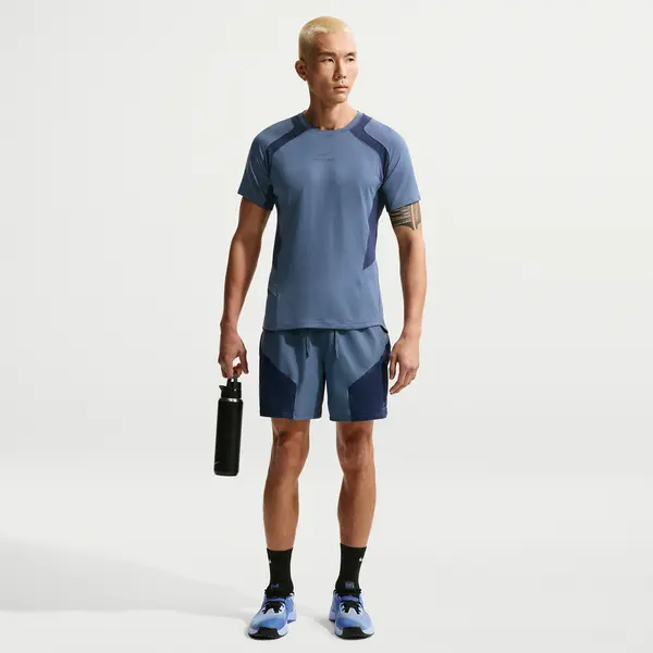 Nike Pro Training Dri-fit Adv Short-sleeve Top - Blue