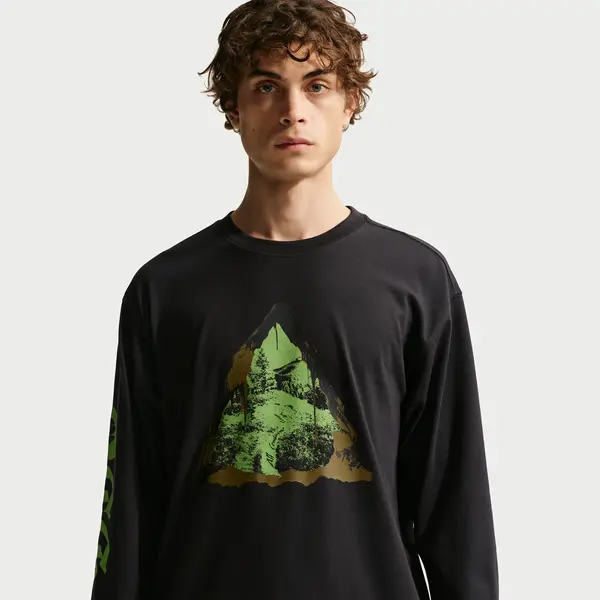 Nike Dri-fit Long-sleeve T-shirt - Black