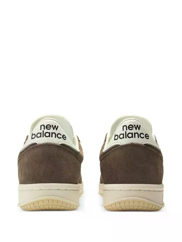 NEW BALANCE T500 Perforated Detail Suede Trainers - Brown