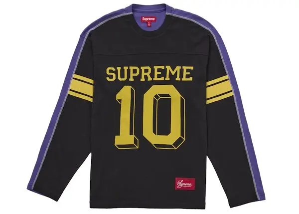 Supreme Split Long Sleeve Football Top