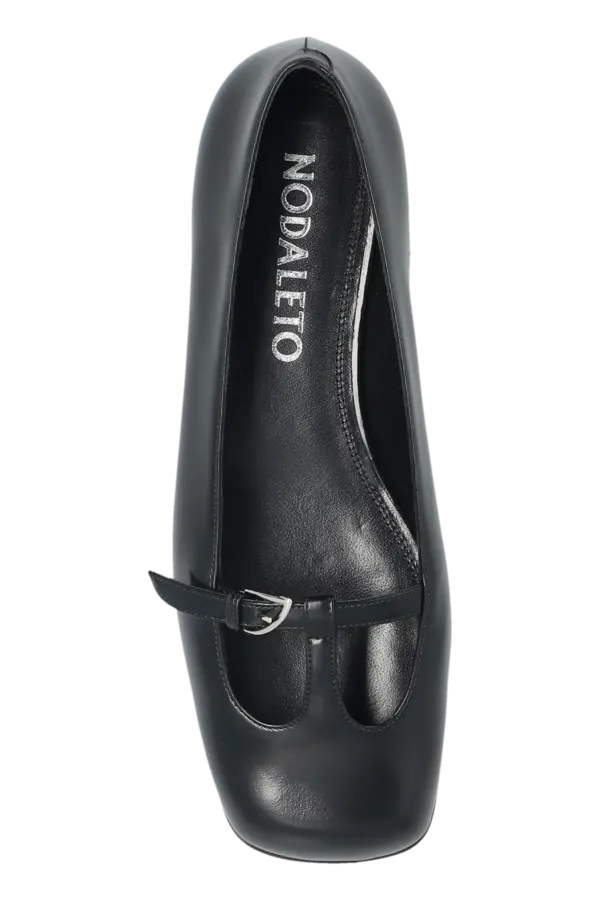NODALETO Leather Ballerina Flats