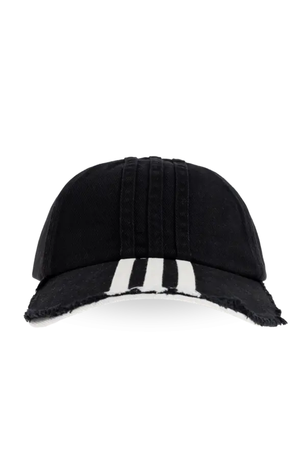 Y3 Baseball Cap With Visor - Black