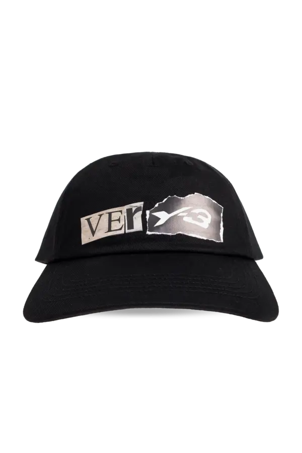 Y3 Cap With Visor - Black