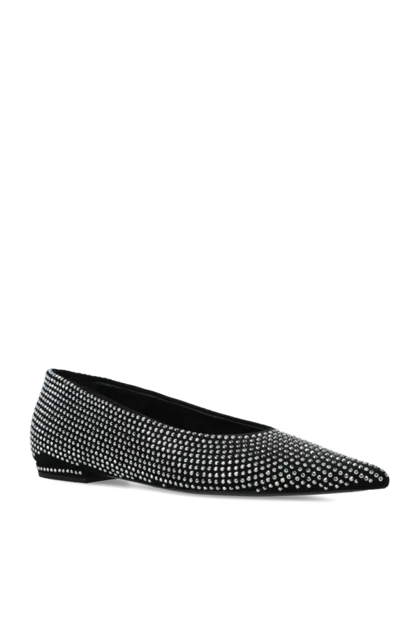 ROTATE BY BIRGER CHRISTENSEN Ballet Flats With Shimmering Sequins