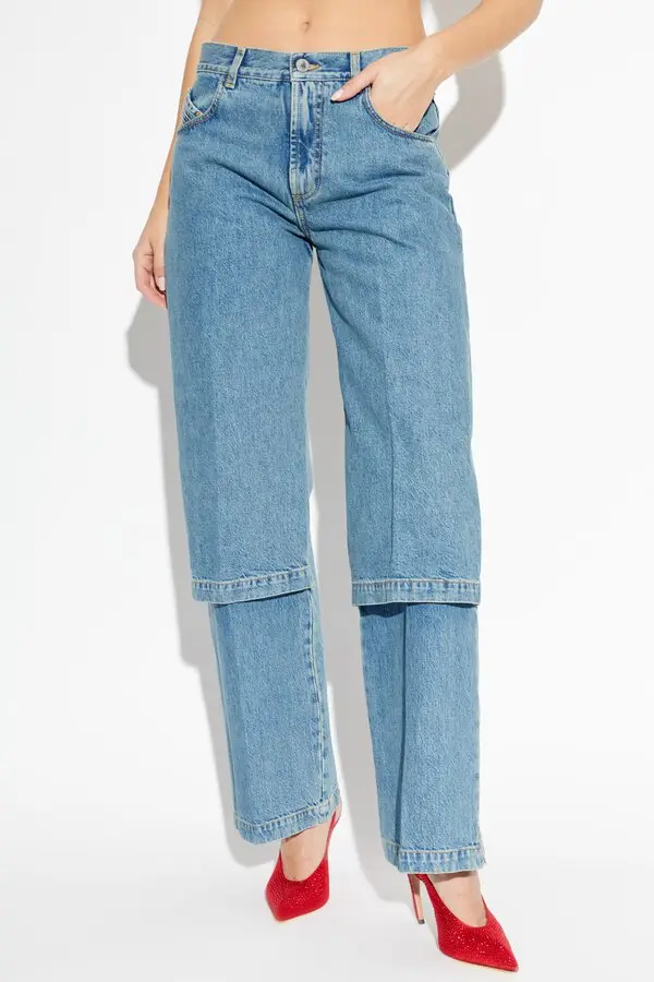 Attico Wide-leg Jeans - Blue