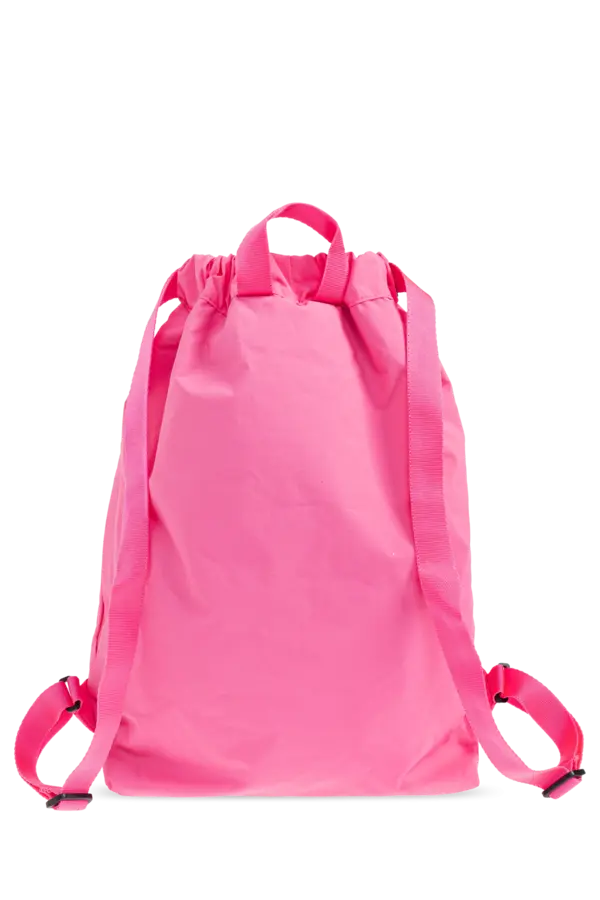 Adidas By Stella McCartney Printed Logo Backpack - Neon