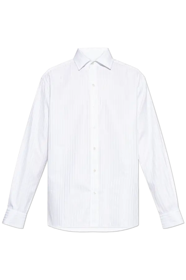 JW Anderson Shirt With Stripe Pattern - Blue