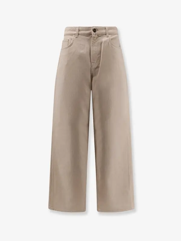 RÓHE Cotton Wide Leg Trousers