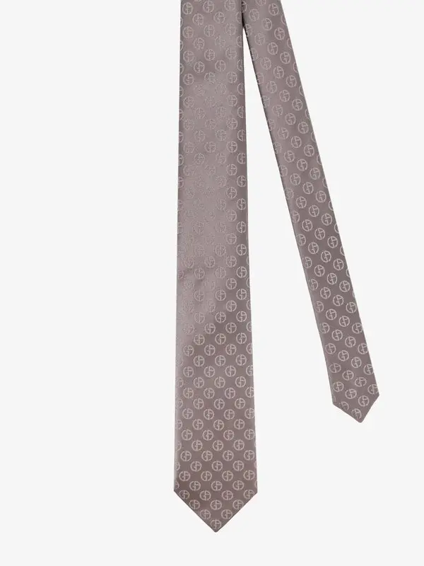 Giorgio Armani Silk Tie - Grey