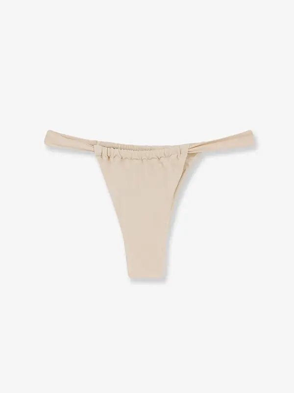 PatBO Lycra Bikini Bottom - Beige