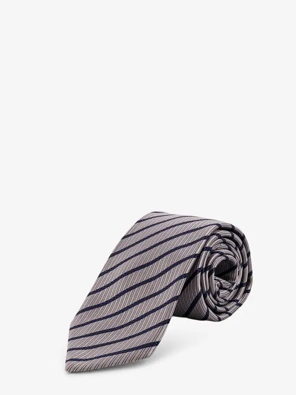 Giorgio Armani Silk Neck Tie - Grey