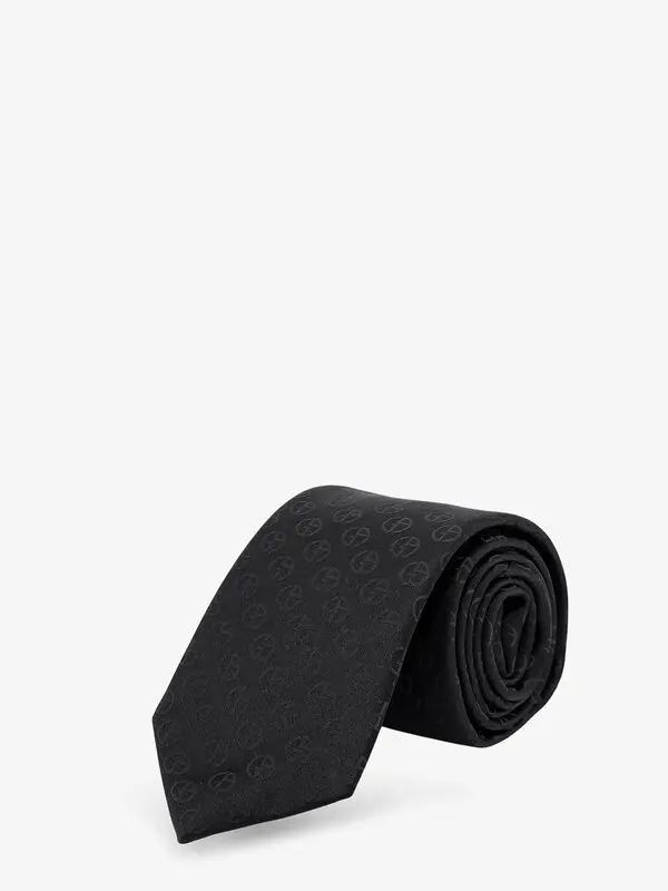 Giorgio Armani Silk Neck Tie - Black