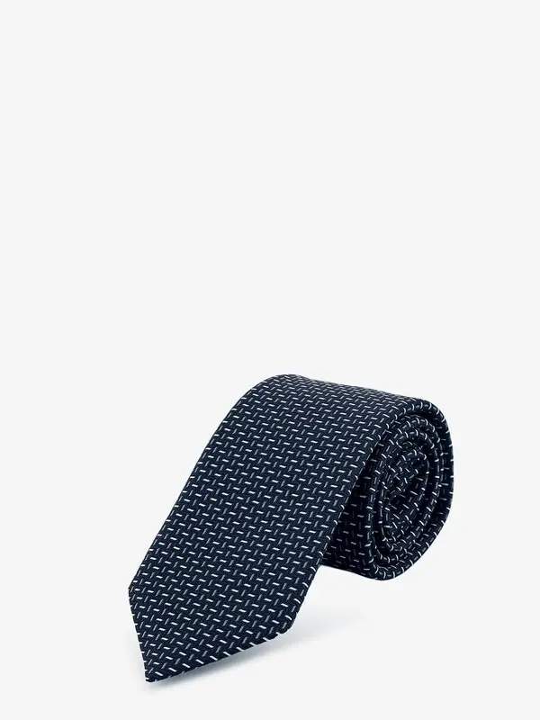 Giorgio Armani Silk Neck Tie - Blue
