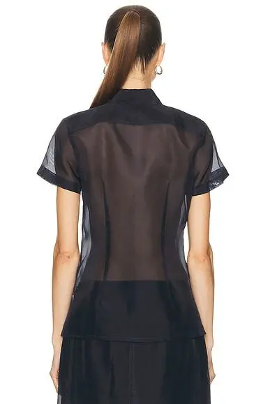 Polo Ralph Lauren Button-front Silk Shirt