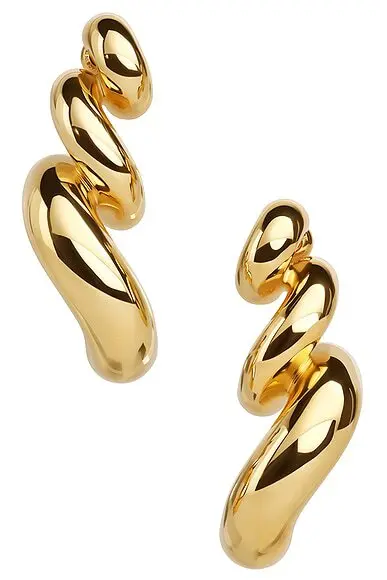 Alaïa Twist Earrings - Or