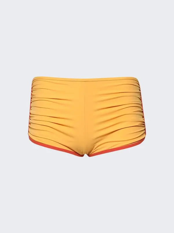 Christopher Esber Oasis Ruched Swim Boyshort - A