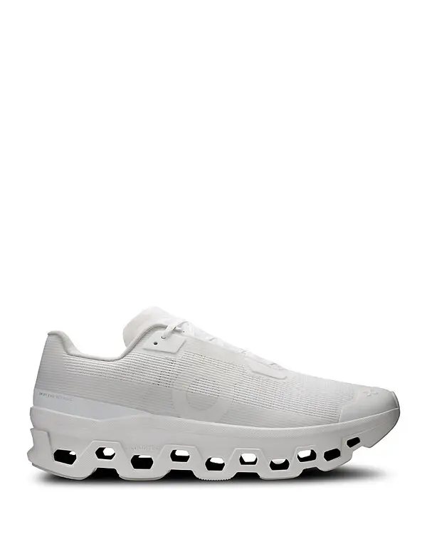 On Cloudmonster Void Sneakers - White White