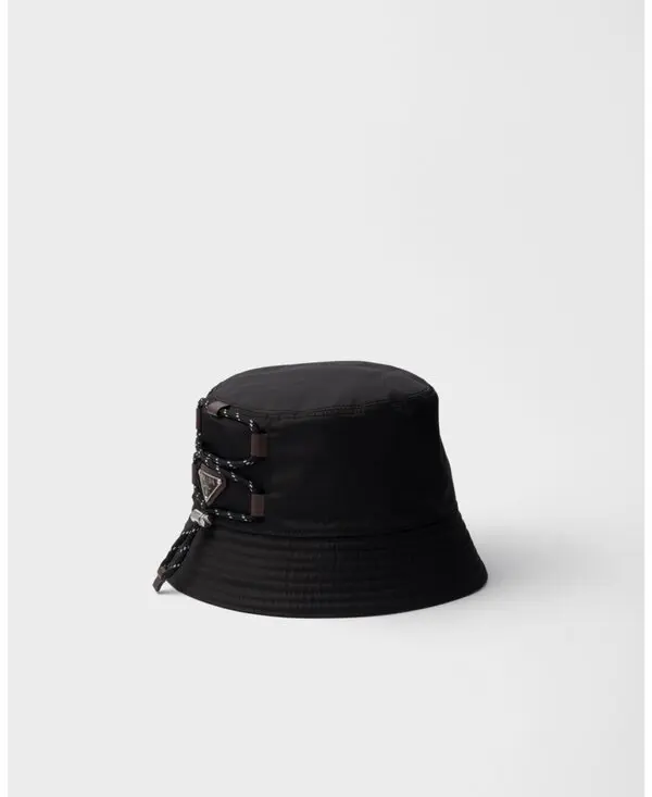 Prada Speedrock Re-nylon Bucket Hat - Black