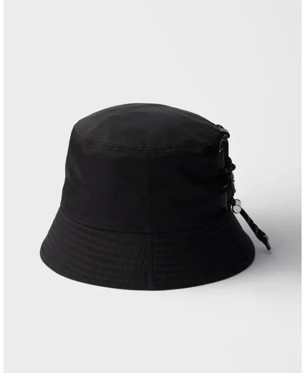 Prada Speedrock Re-nylon Bucket Hat - Black