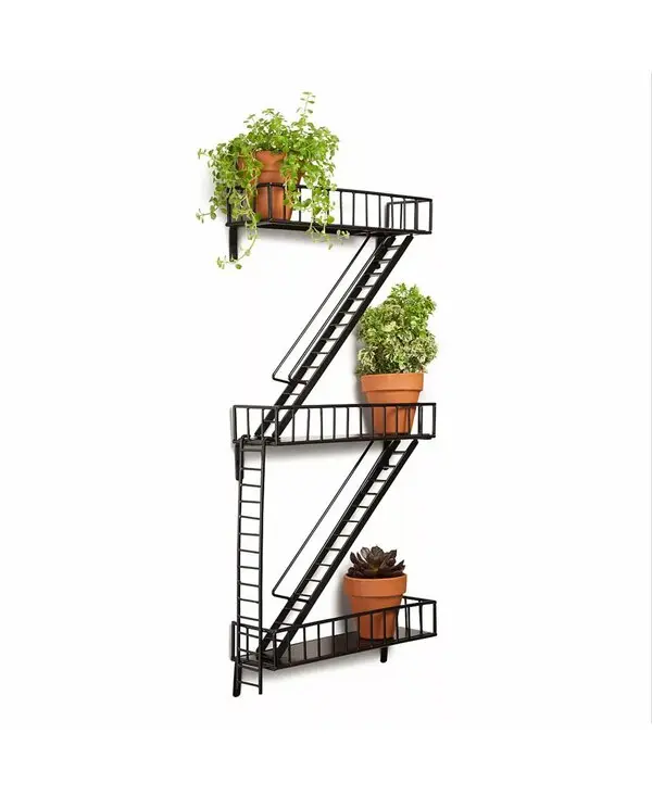 UNCOMMON GOODS Fire Escape Shelf Design Ideas