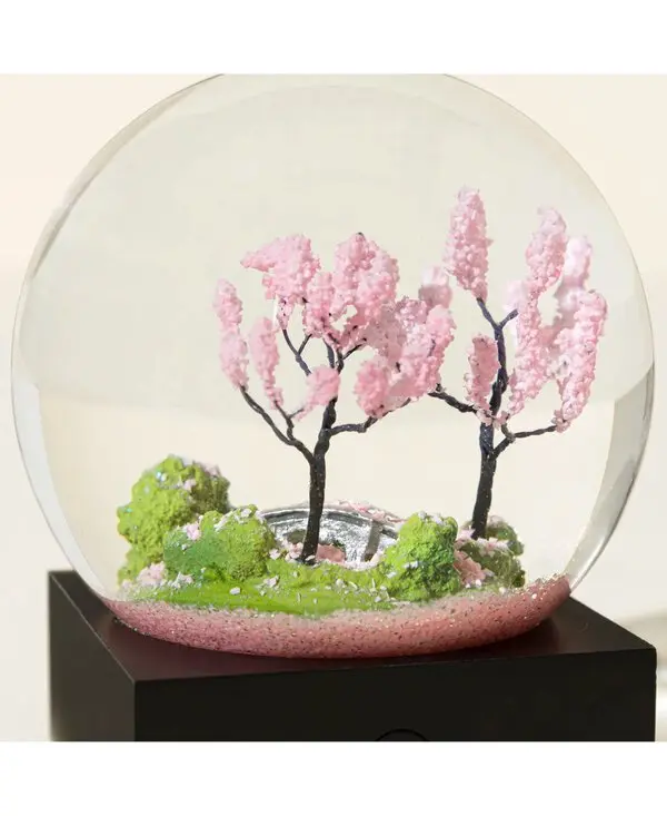 UNCOMMON GOODS Cherry Blossom Snow Globe Coolsnowglobes