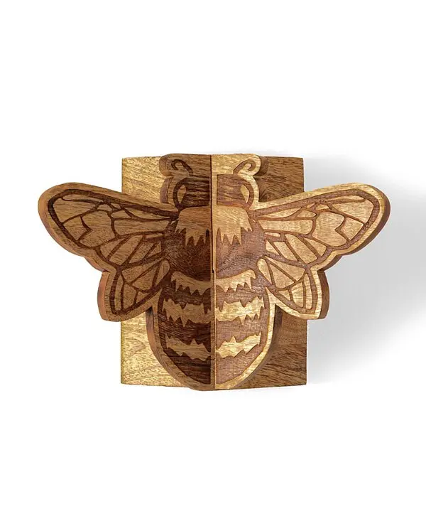 UNCOMMON GOODS Bee Cookbook Stand - Natural
