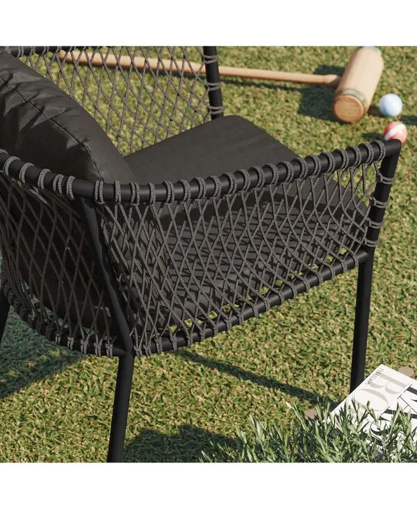 MODWAY Sailor Outdoor Patio Dining Armchair