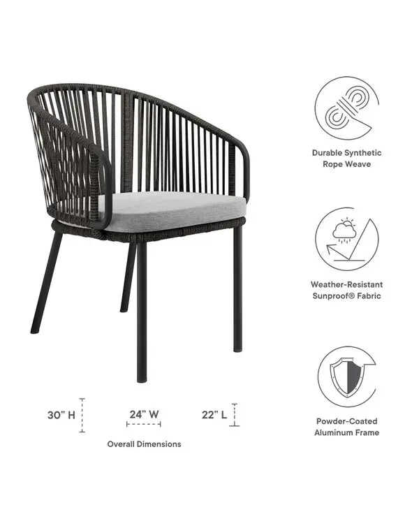 MODWAY Harbor Outdoor Patio Armchair