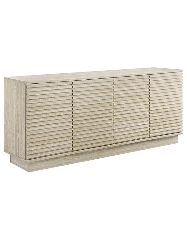 MODWAY Render 70 Faux Sideboard Cabinet Tv Stand - Travertine