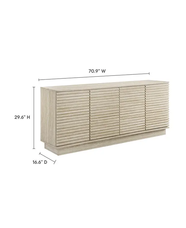 MODWAY Render 70 Faux Sideboard Cabinet Tv Stand