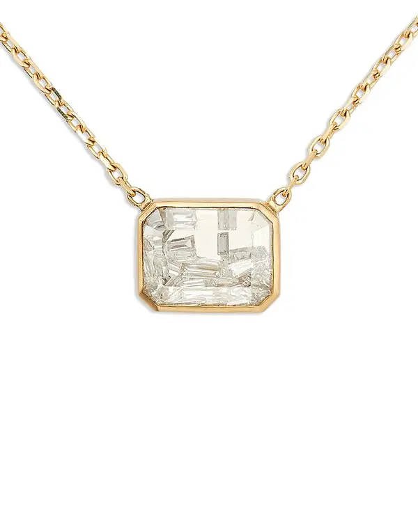 Moritz Glik 18k Yellow Diamond Esmeralda Shaker Necklace - Gold