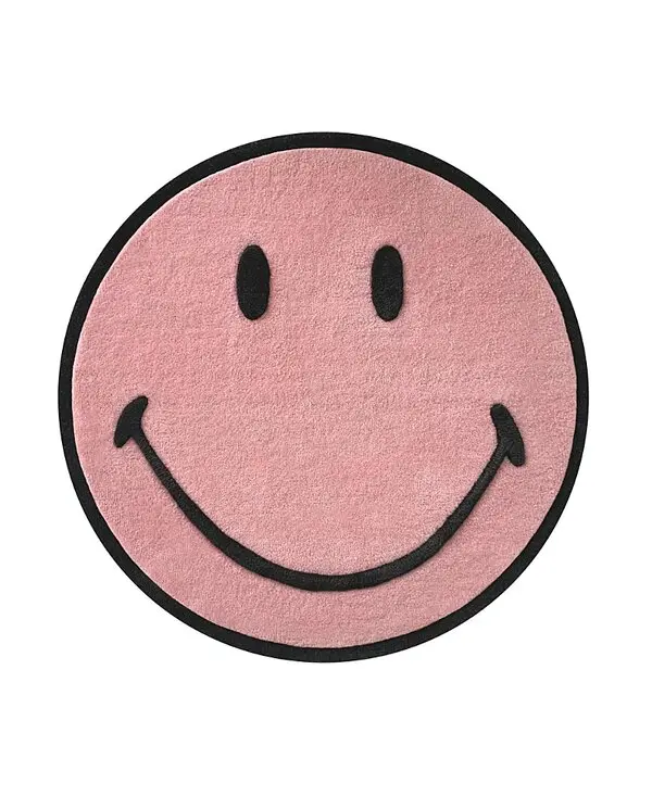 MAISON DEUX Smiley Rug - Pink