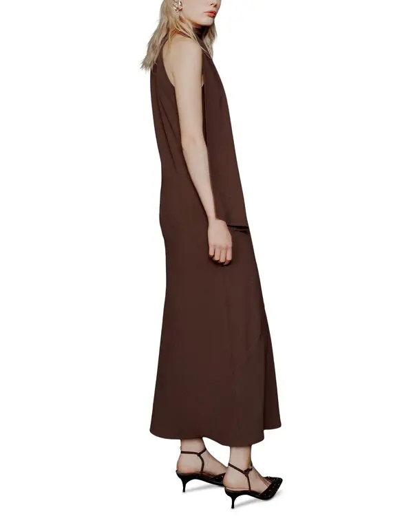 Marella Scarf Neck Maxi Dress