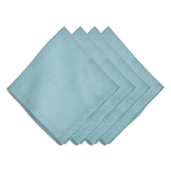 JULISKA Berry Scallop Napkin, Set Of 4 - Blue