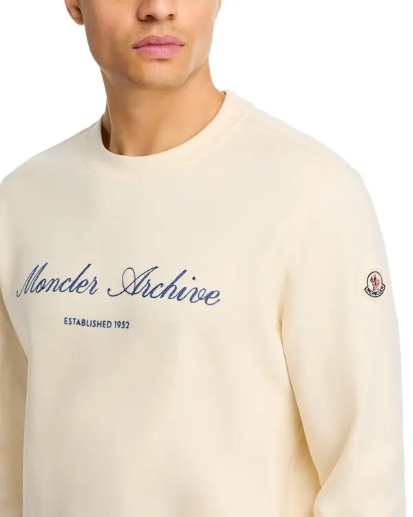 Moncler Cotton Blend Logo Sweatshirt