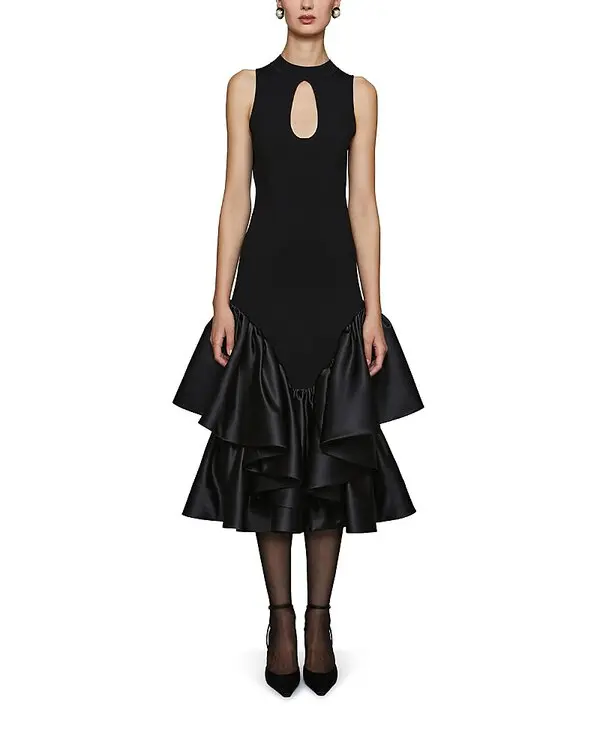ET OCHS Antoinette Knit Combo Dress