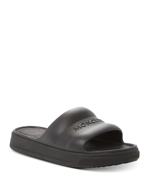 Moncler Altive Slide Sandals - Black