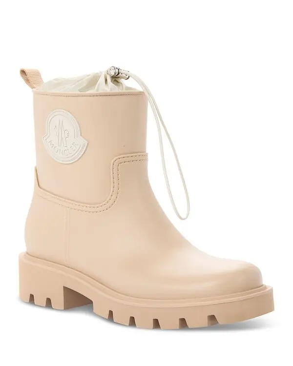 Moncler Kickstream Rain Boots - Beige