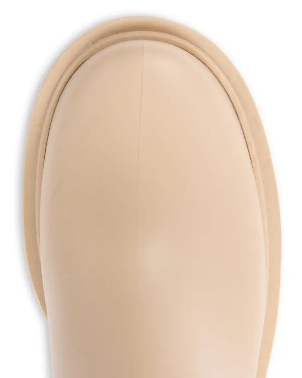 Moncler Kickstream Rain Boots - Beige