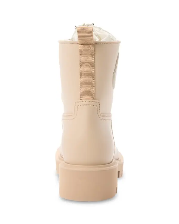 Moncler Kickstream Rain Boots - Beige