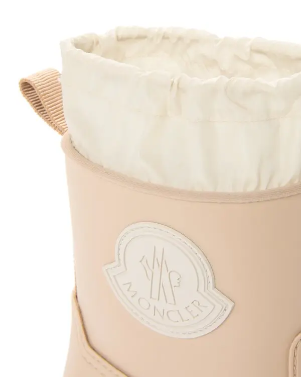 Moncler Kickstream Rain Boots - Beige