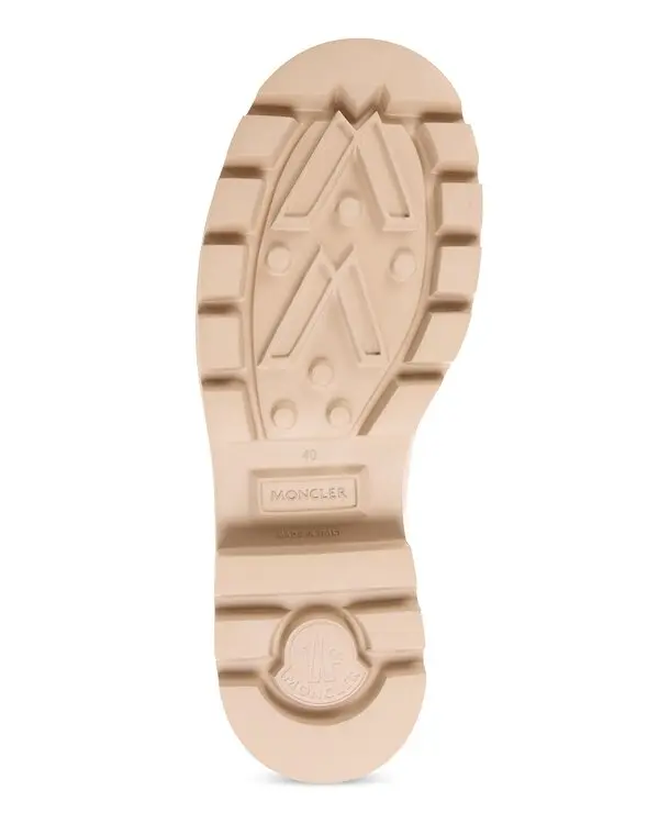 Moncler Kickstream Rain Boots - Beige