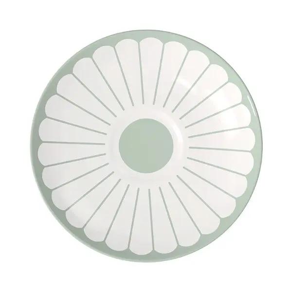 VILLEROY & BOCH Fleur Bleu Coffee Cup Saucer - Green
